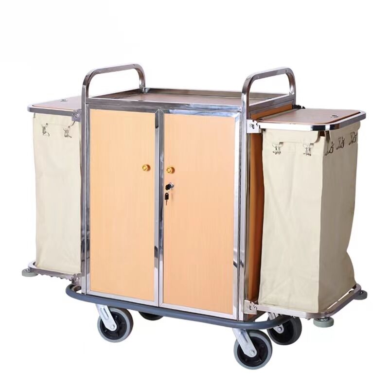 Locking Housekeeping Cart - InnGear